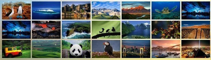 Download Bing Screensaver - “Bing Around the World”