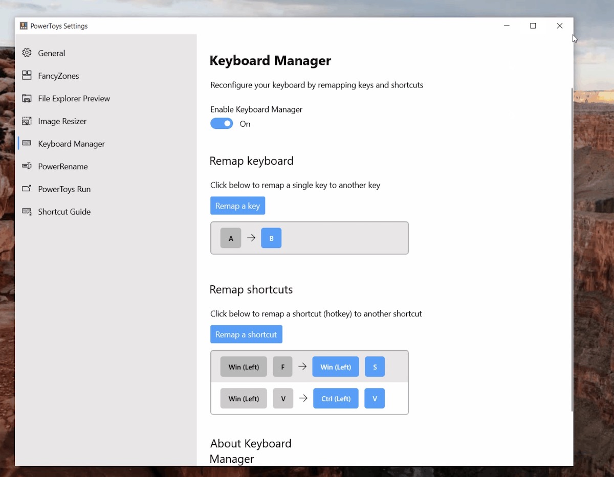 Microsoft's PowerToys for Windows 10 are a useful set of tools for power users